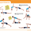 Pair & Trio Balances Gymnastics Posters [Download] - Head Over Heels ...