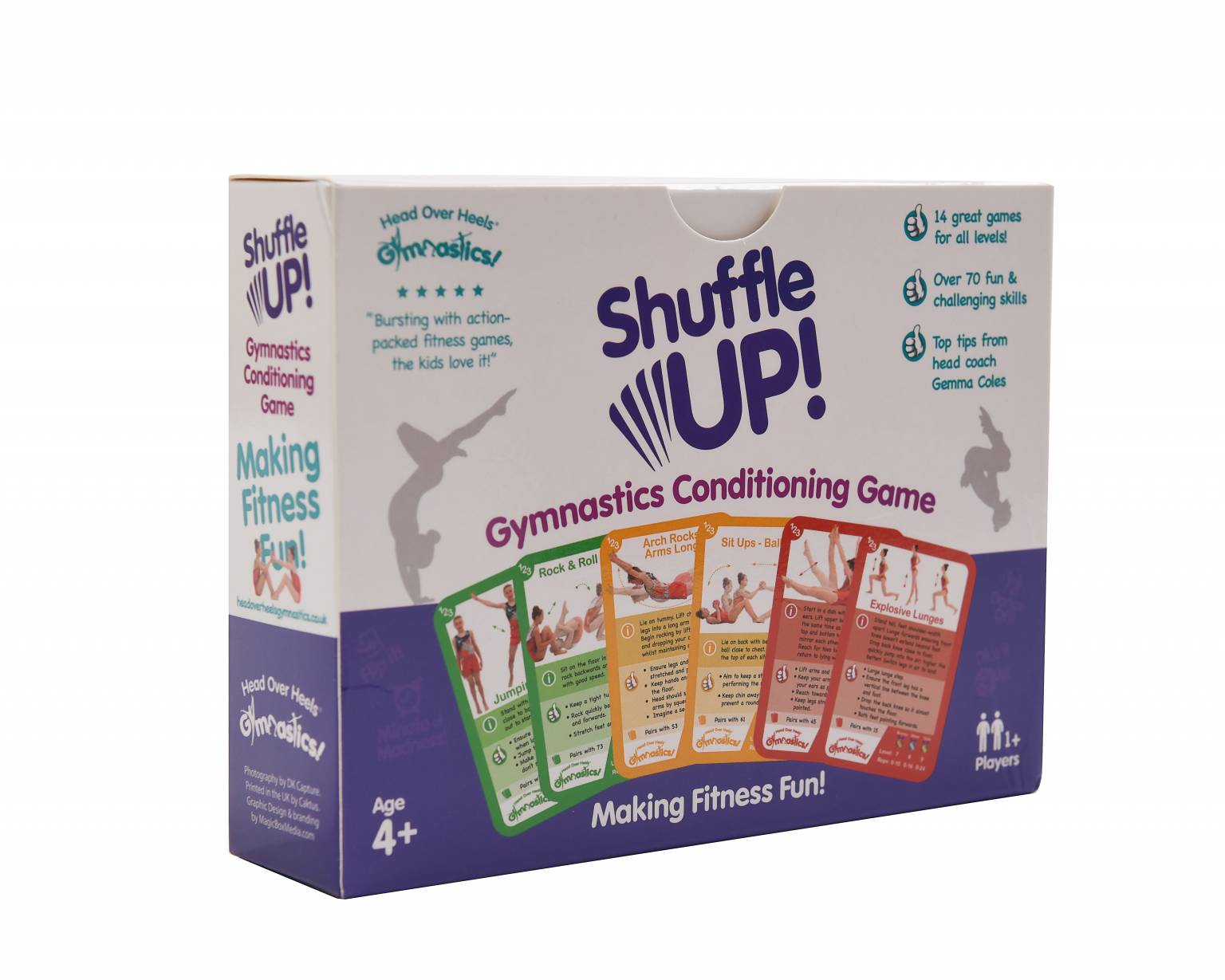 Shuffle Up! Gymnastics Conditioning Game - Head Over Heels Gymnastics