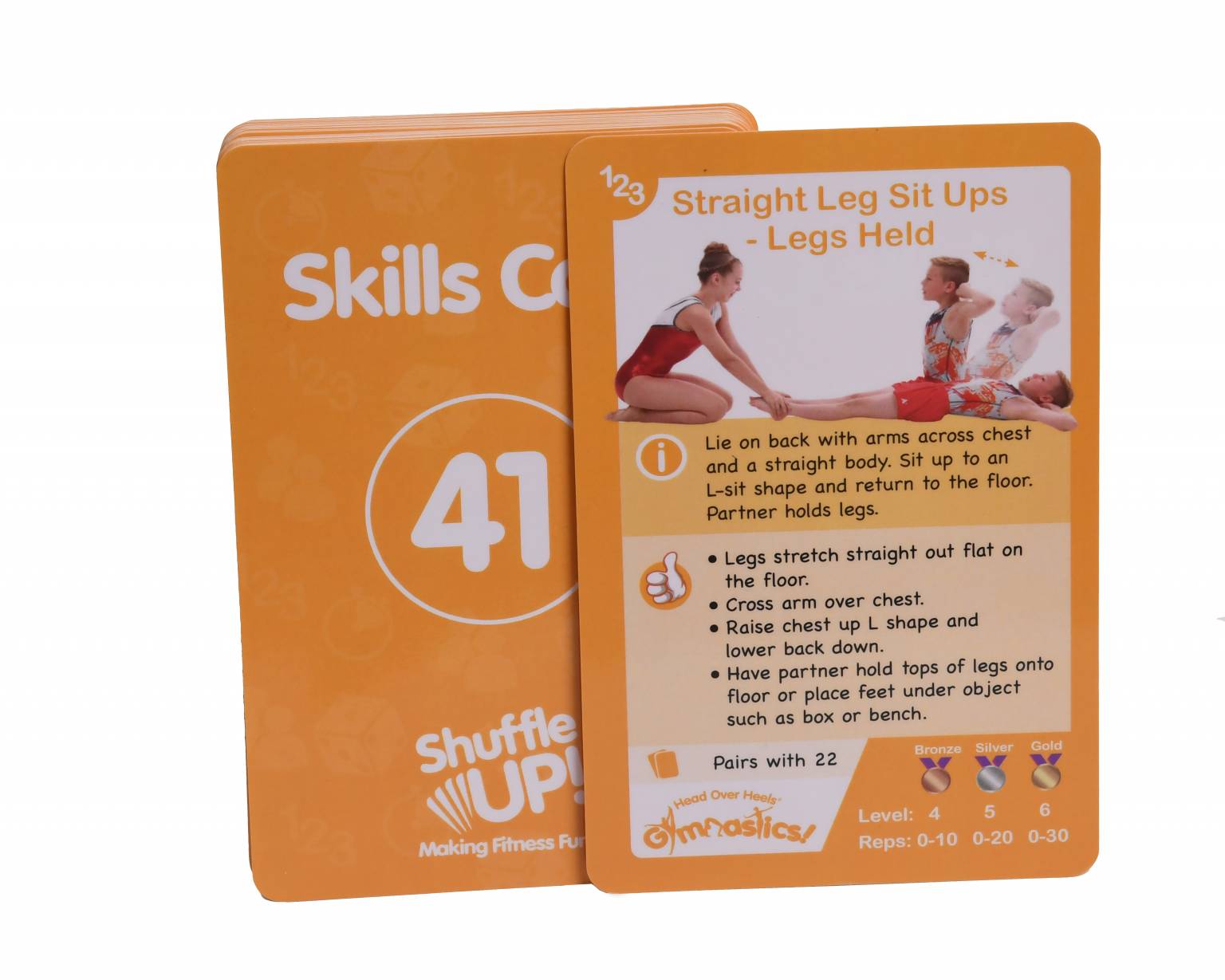 Shuffle Up! Gymnastics Conditioning Game - Head Over Heels Gymnastics